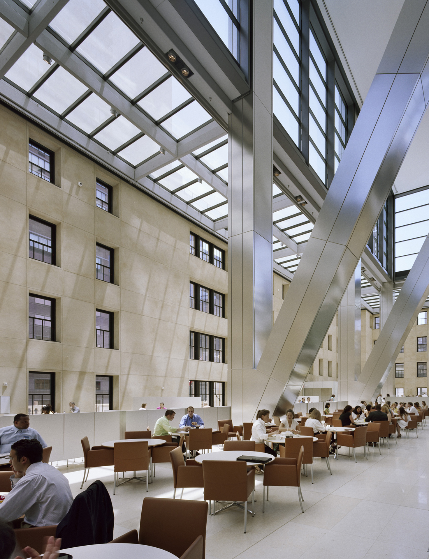 Hearst Tower Ice Fall and Café - Adamson and AAI