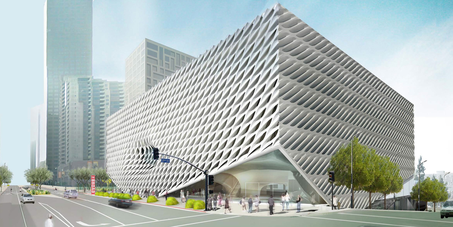 Broad Museum Plaza - Adamson and AAI